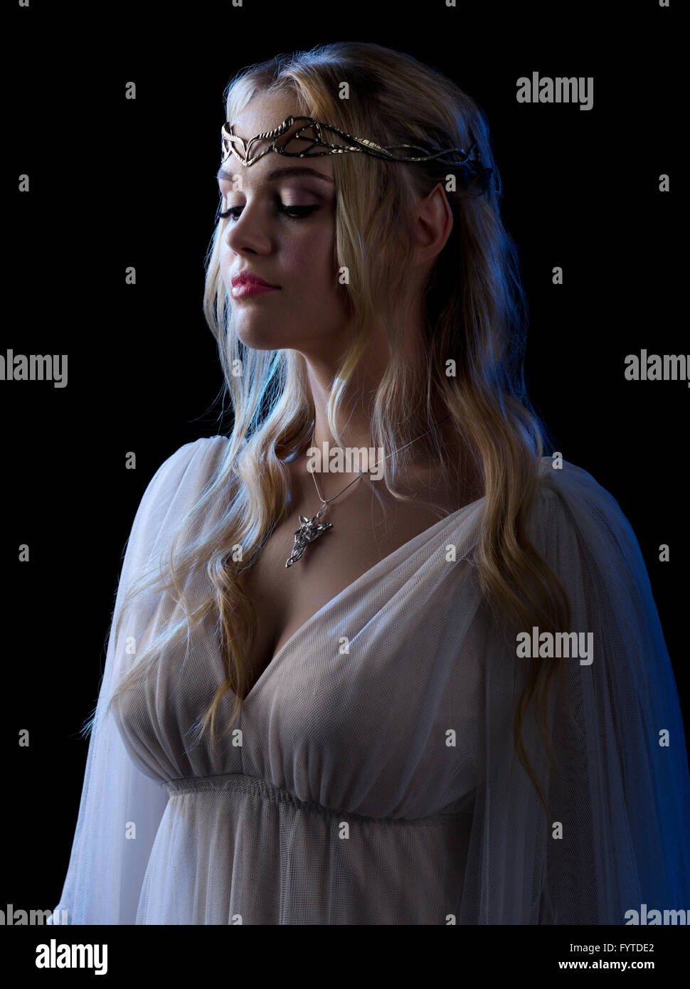 Closeup portrait young beautiful nymph hi-res stock photography and ...