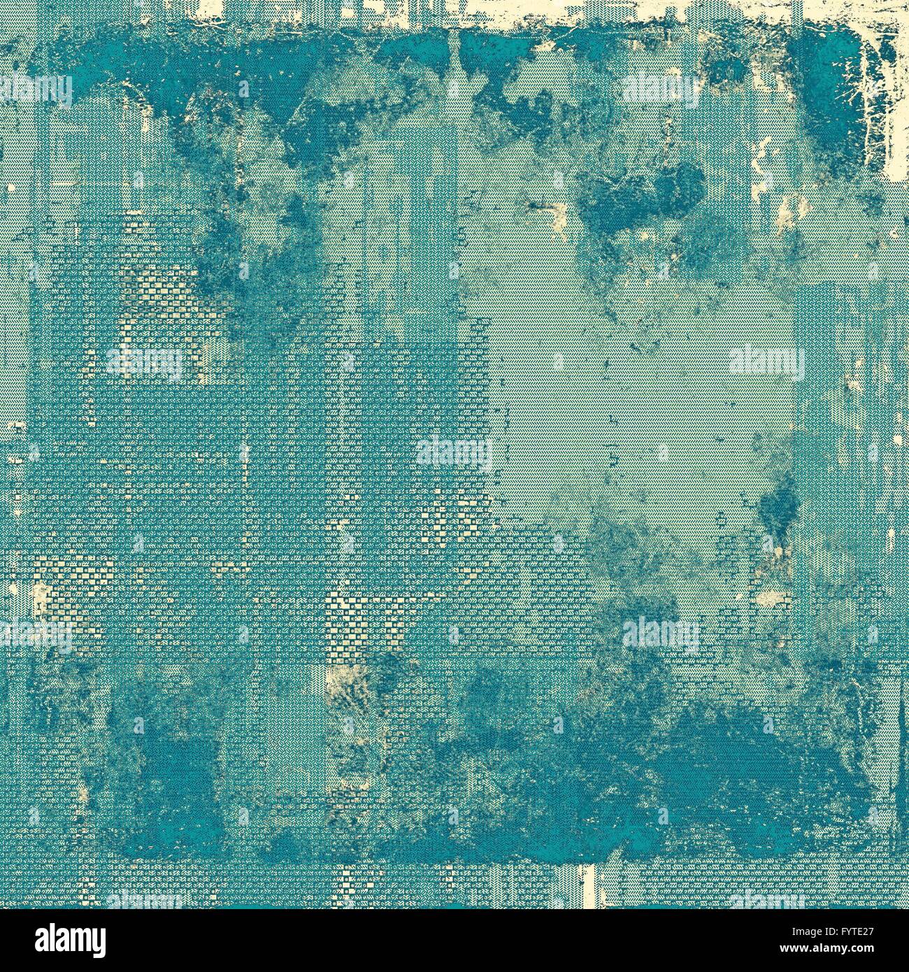 Retro style abstract background, aged graphic texture with different ...