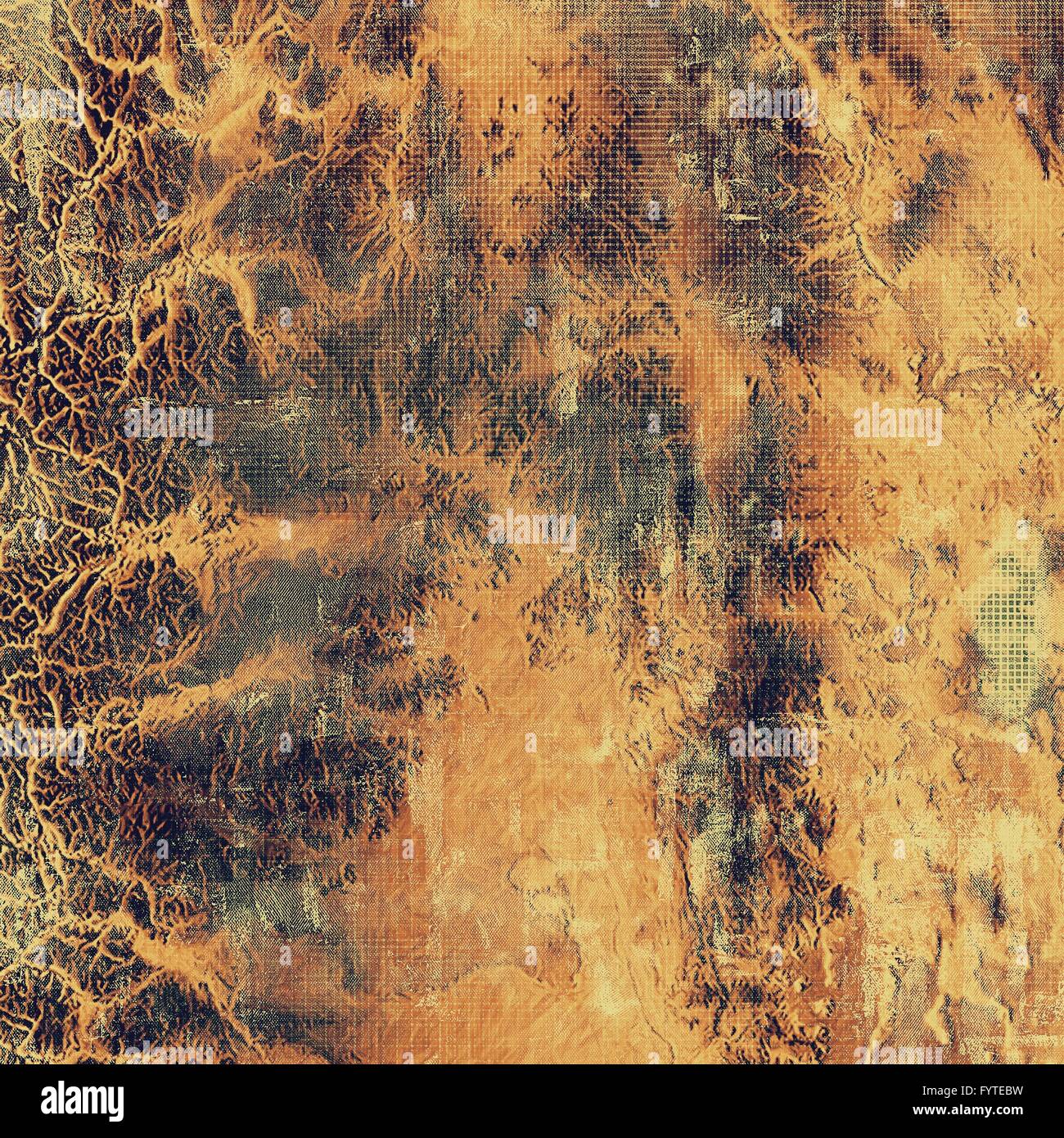 Old, grunge background or damaged texture in retro style. With ...