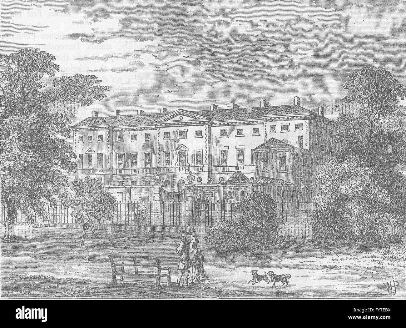 Devonshire house hi-res stock photography and images - Alamy