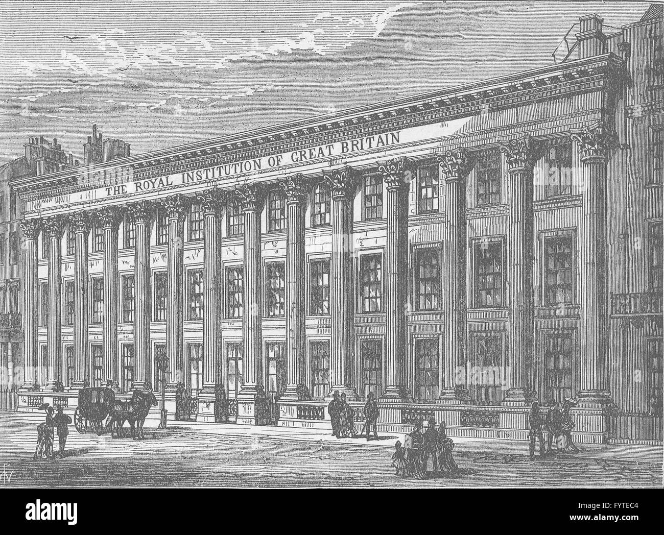 Royal institution Black and White Stock Photos & Images - Alamy