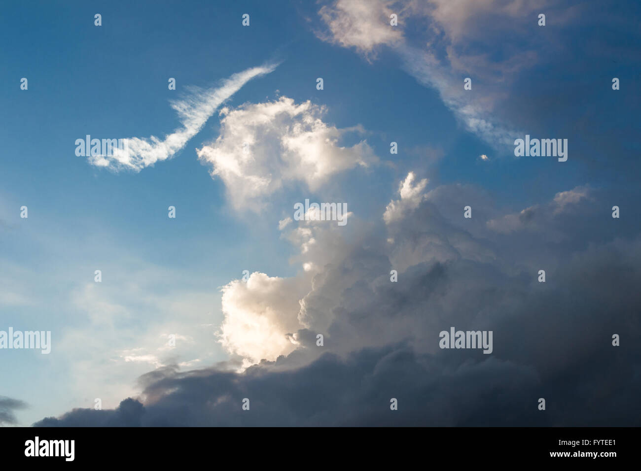 Blue panoramas hi-res stock photography and images - Alamy