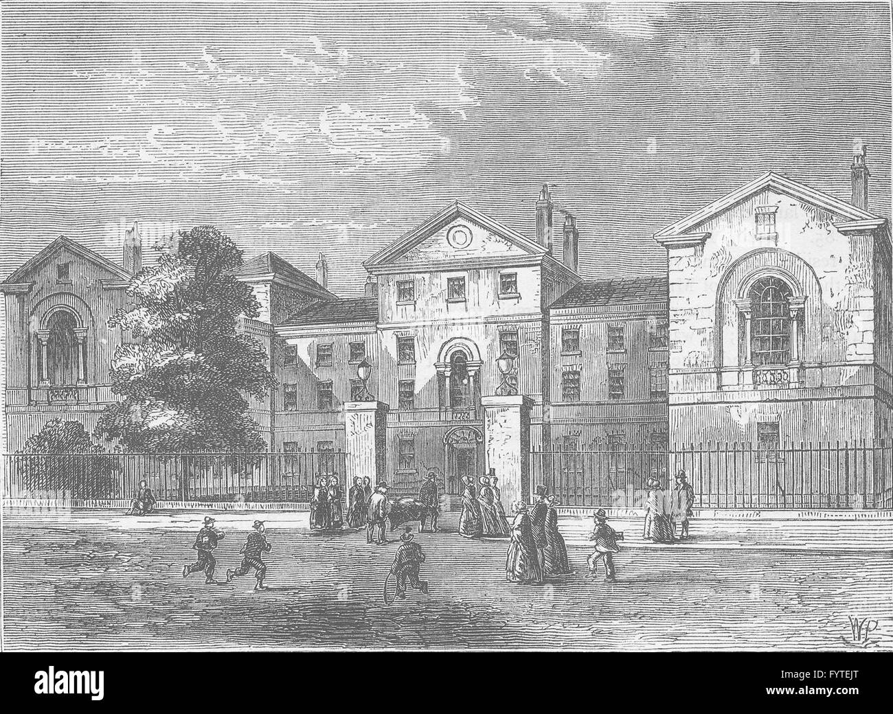 Middlesex hospital old Black and White Stock Photos & Images - Alamy