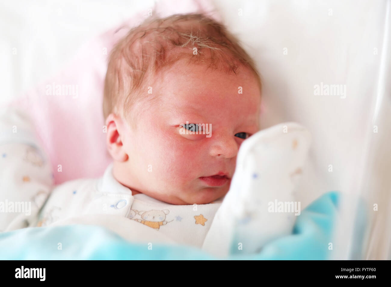 One day old newborn baby Stock Photo - Alamy