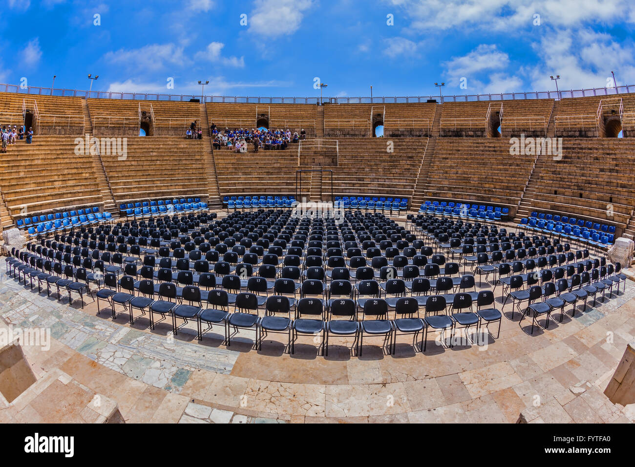 Amphitheatre Roman period Stock Photo - Alamy