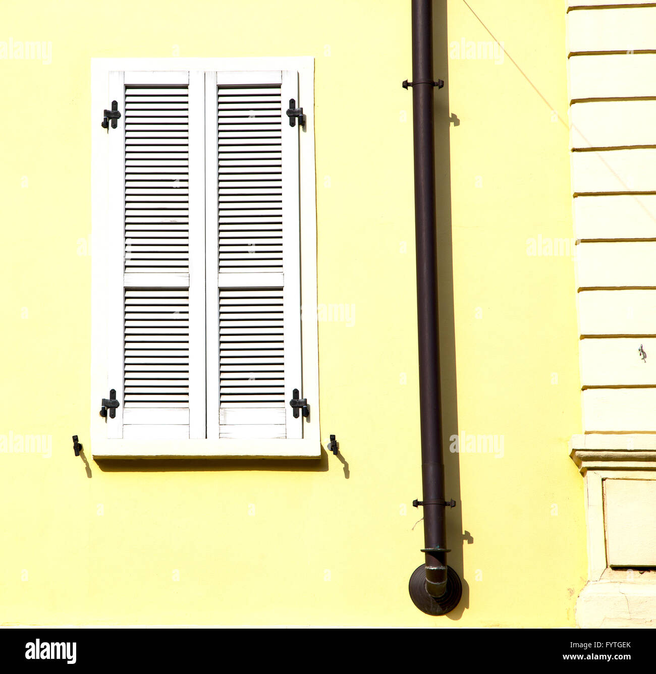 shutter europe italy lombardy in the milano old water pipe Stock Photo ...