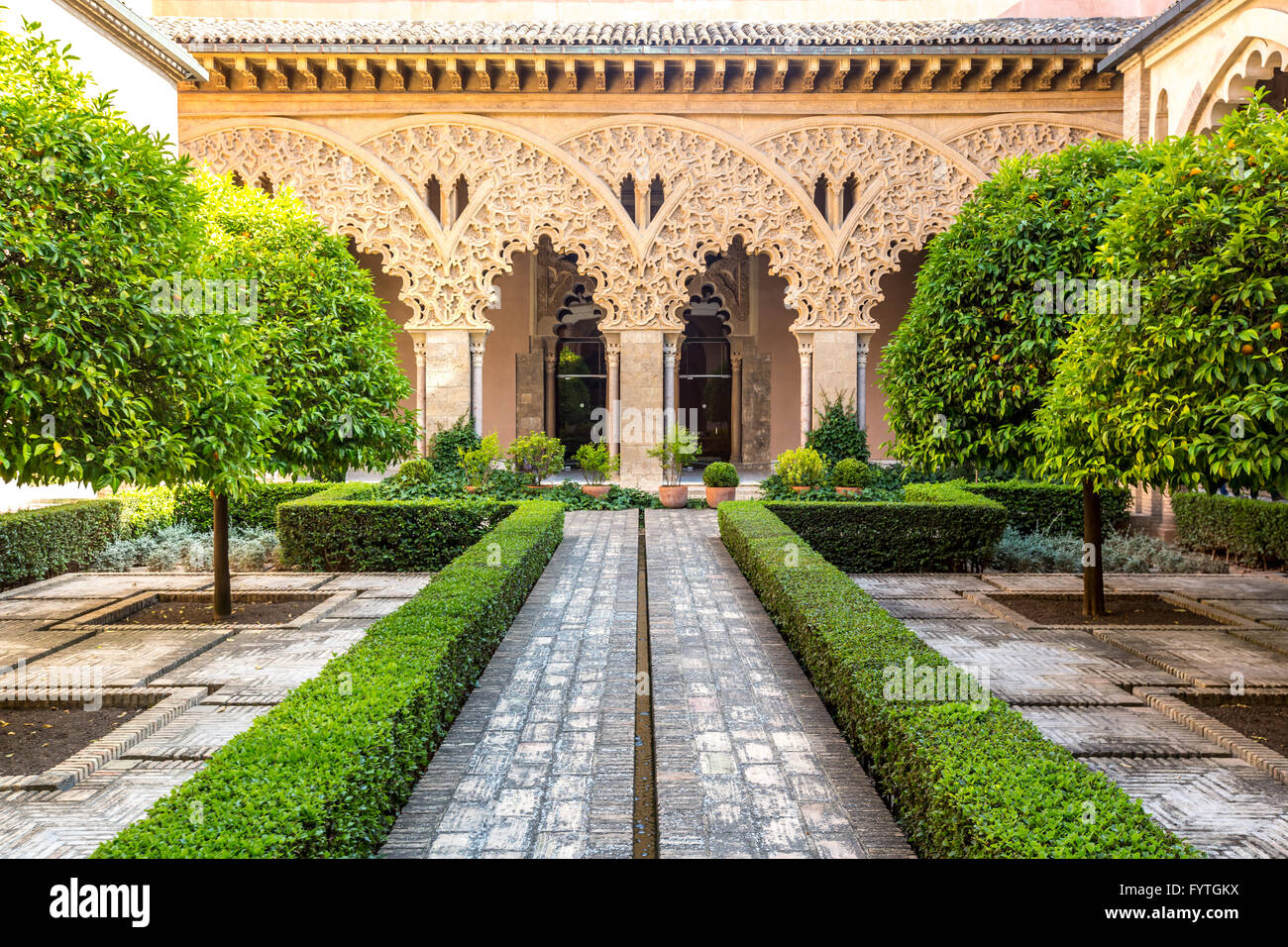 Moorish garden hi-res stock photography and images - Alamy