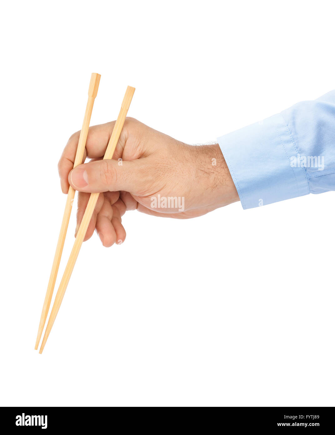 Hand with chopsticks Stock Photo - Alamy