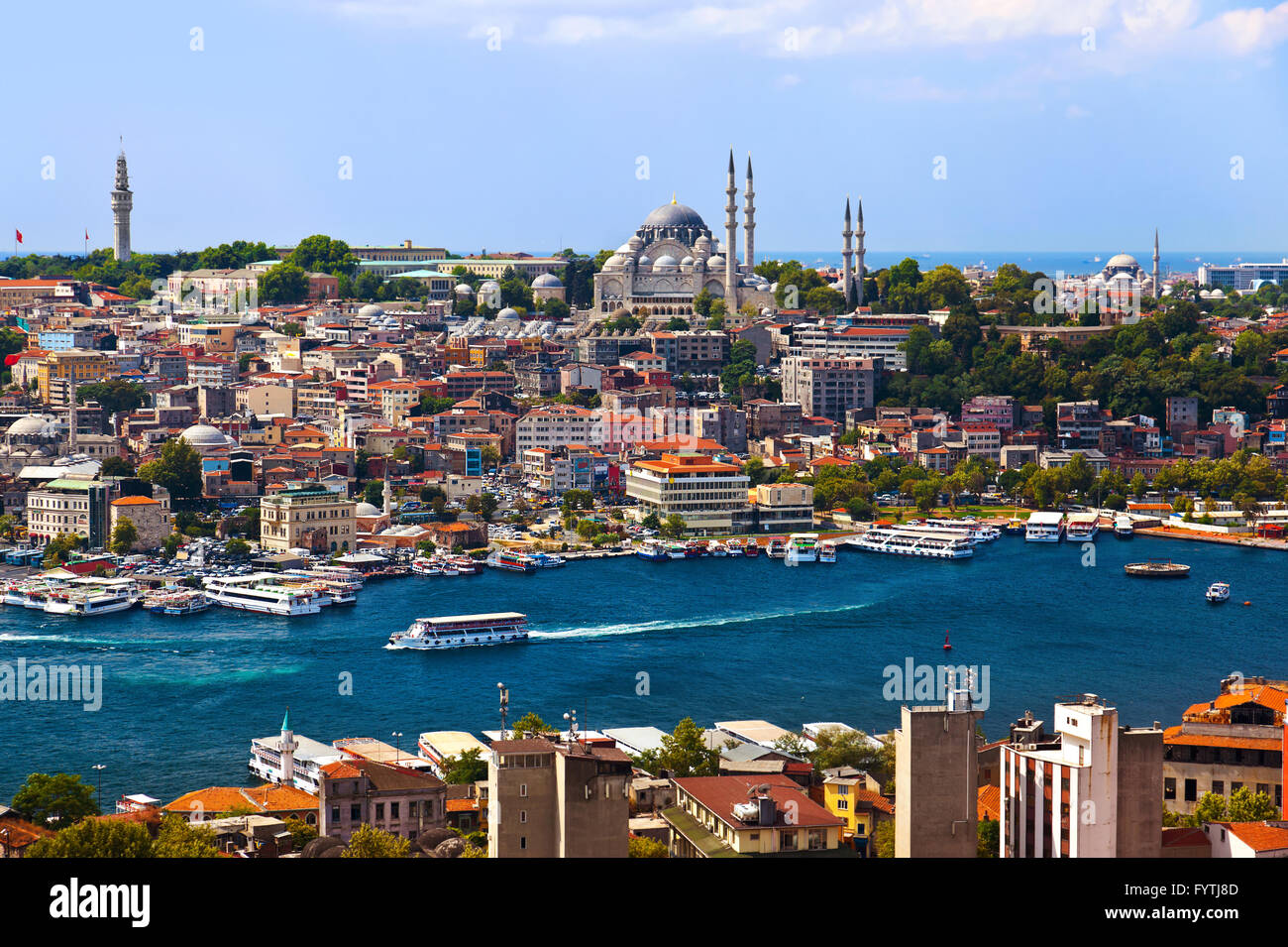 Istanbul Turkey view Stock Photo - Alamy