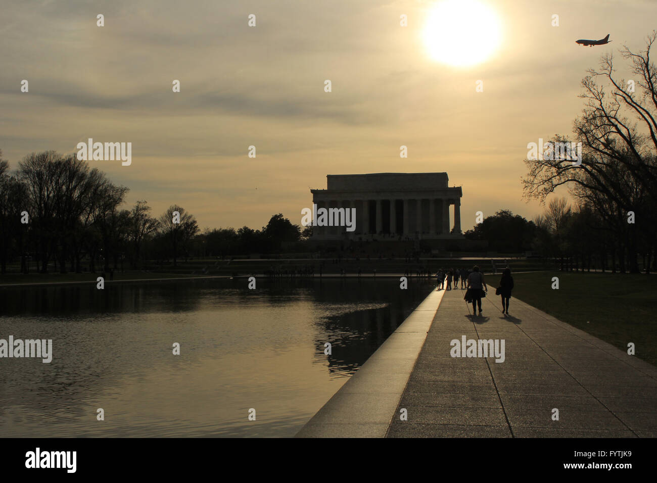 abraham lincoln memorial dc Stock Photo - Alamy