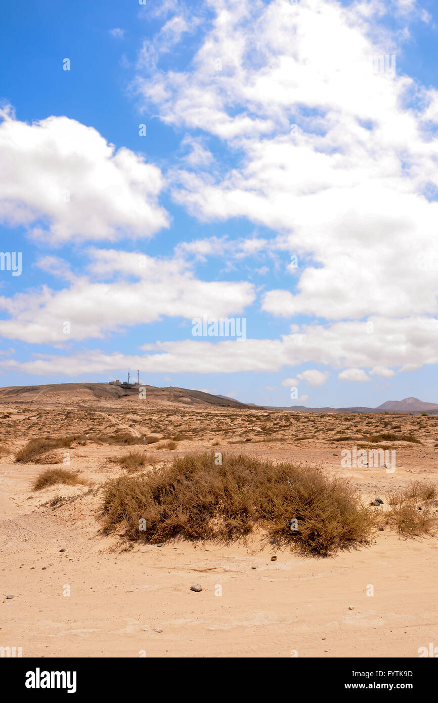 Dry Desert Landscape Stock Photo - Alamy