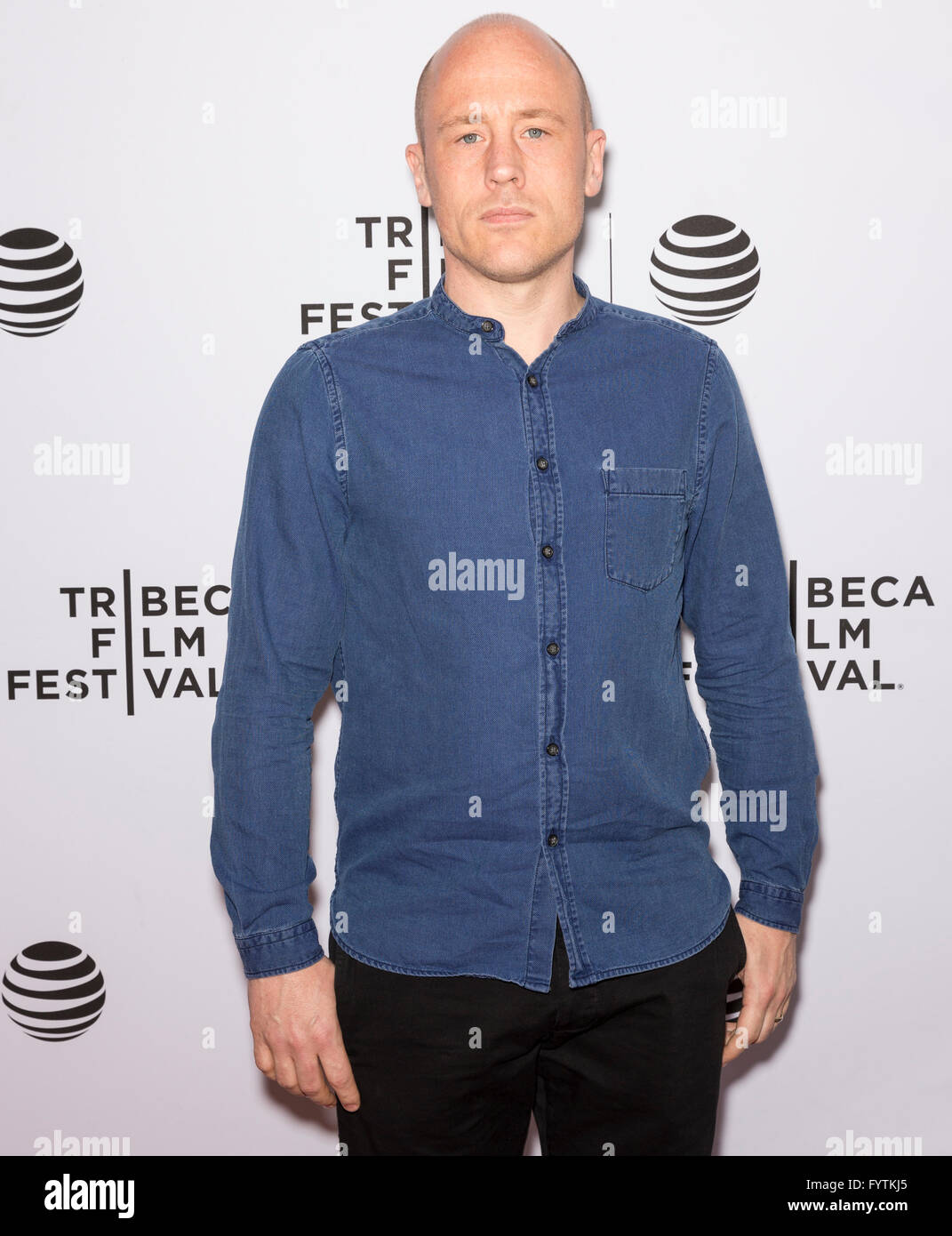 New York City, USA - April 24, 2016: Matthew Clark attends Tribeca ...