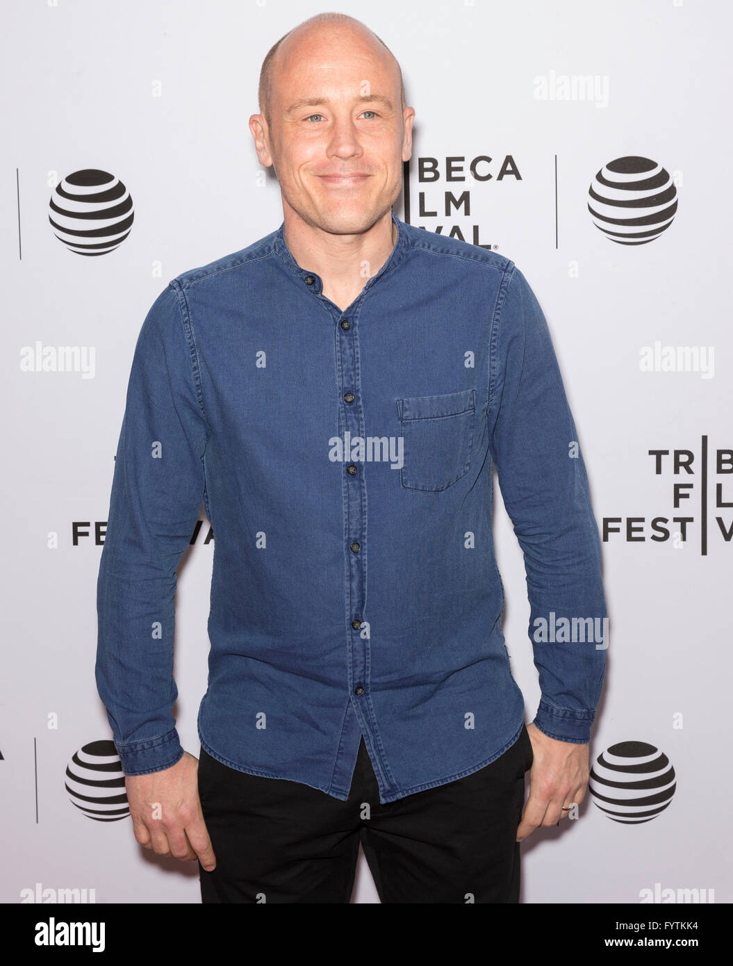 New York City, USA - April 24, 2016: Matthew Clark attends Tribeca ...