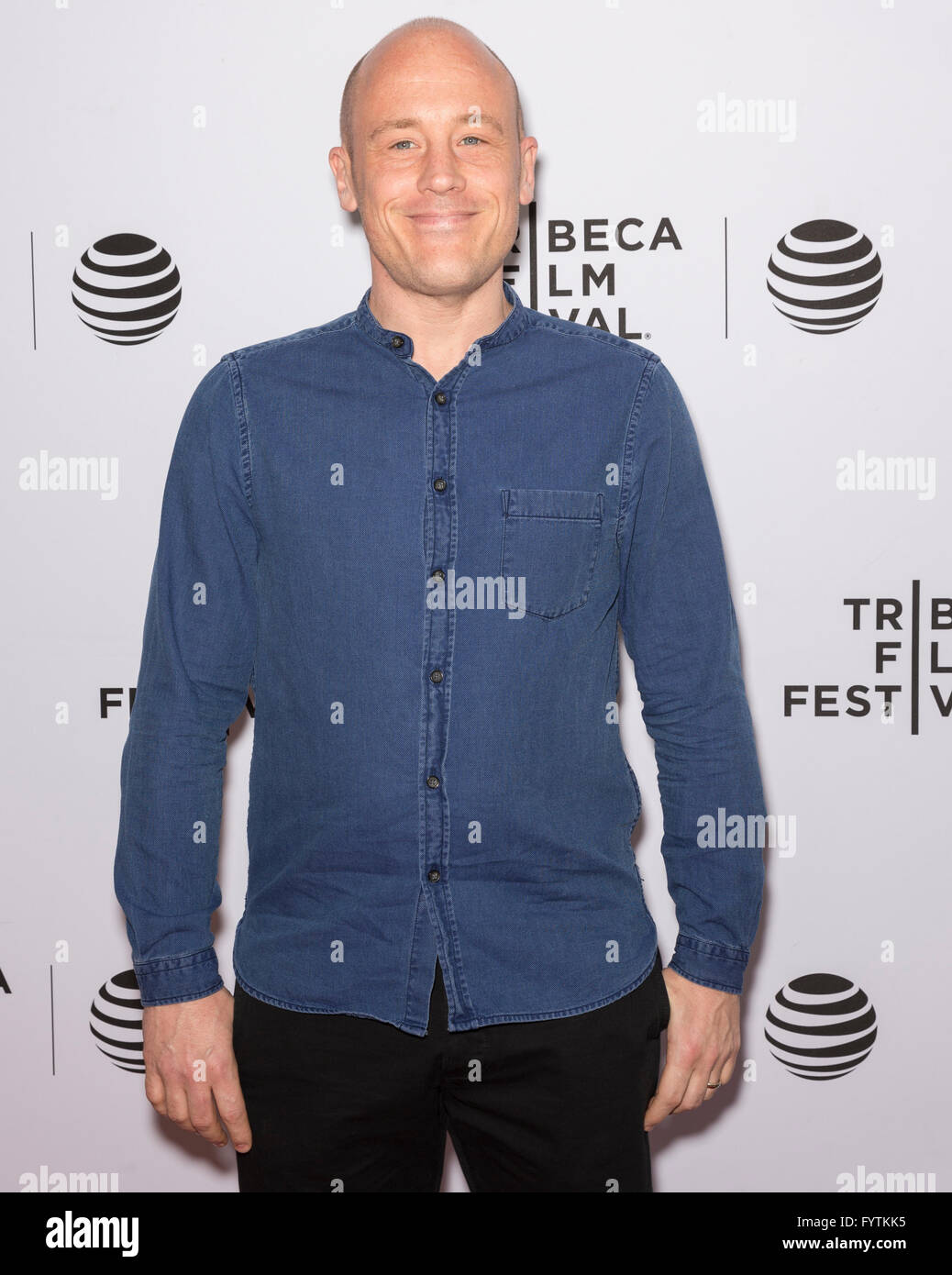 New York City, USA - April 24, 2016: Matthew Clark attends Tribeca ...