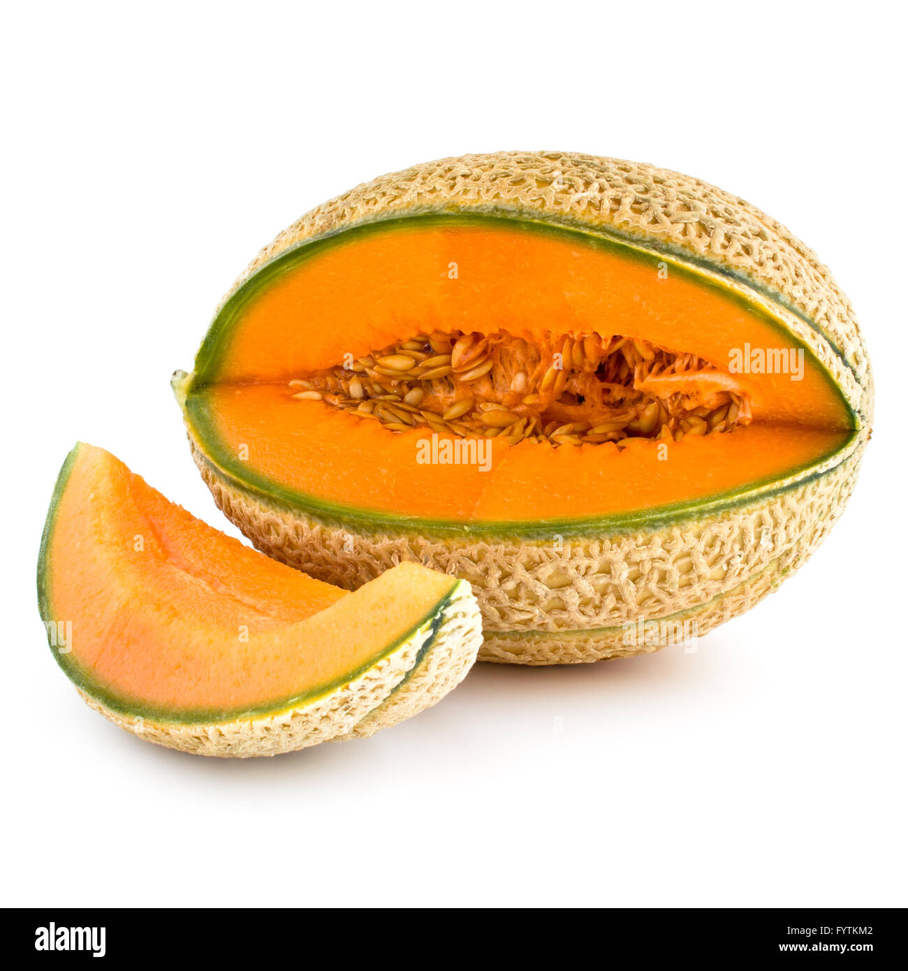 Melon water slices Cut Out Stock Images & Pictures - Alamy