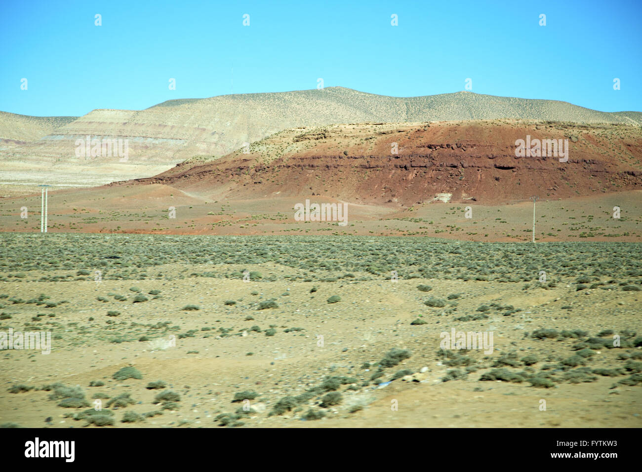 valley in africa ground hill Stock Photo - Alamy