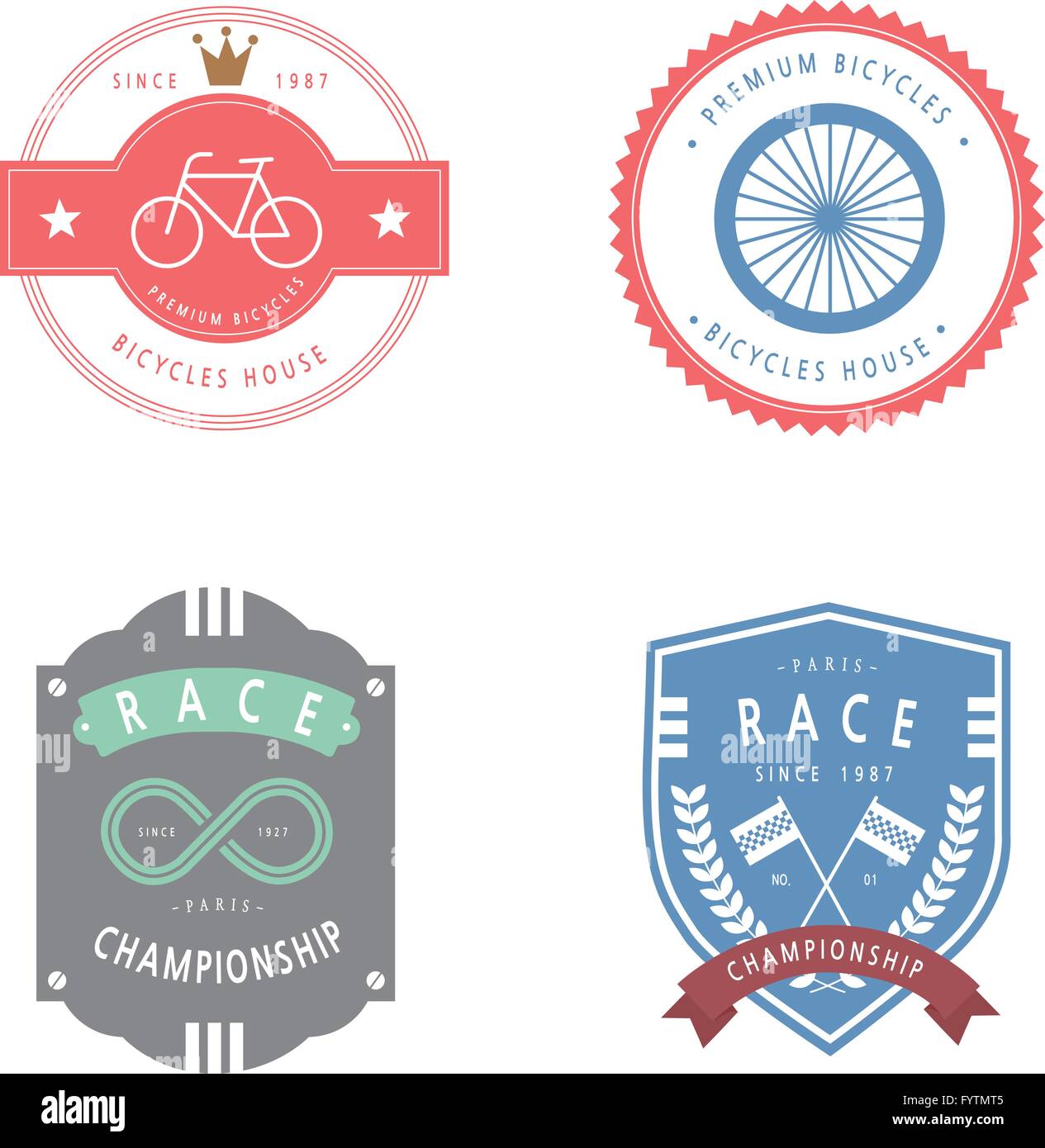 Label illust Cut Out Stock Images & Pictures - Alamy