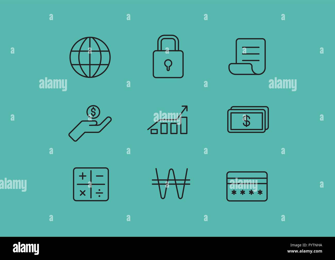 Line icon 002 Stock Vector Image & Art - Alamy