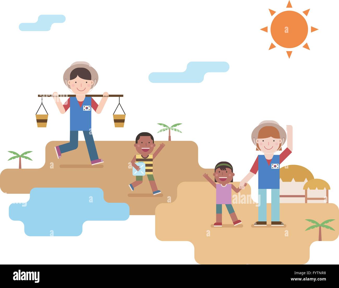 Child serving Stock Vector Images - Alamy
