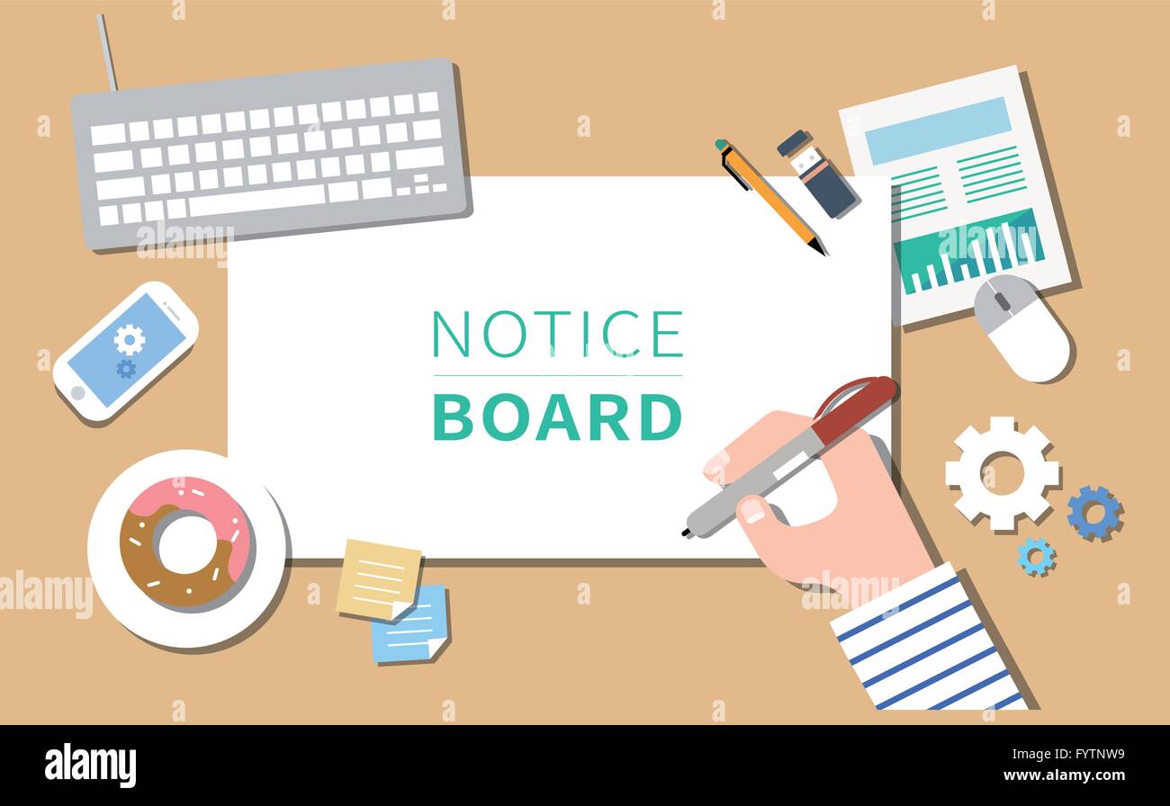 Notice gesture Stock Vector Images - Alamy