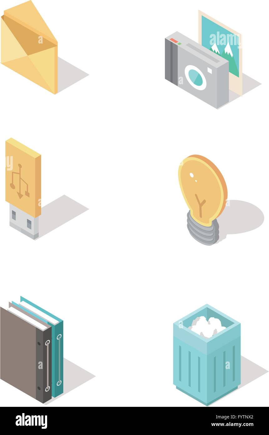 Three-dimensional icons 004 Stock Vector Image & Art - Alamy Three-dimensional icons 004 Stock Vector Image & Art - Alamy