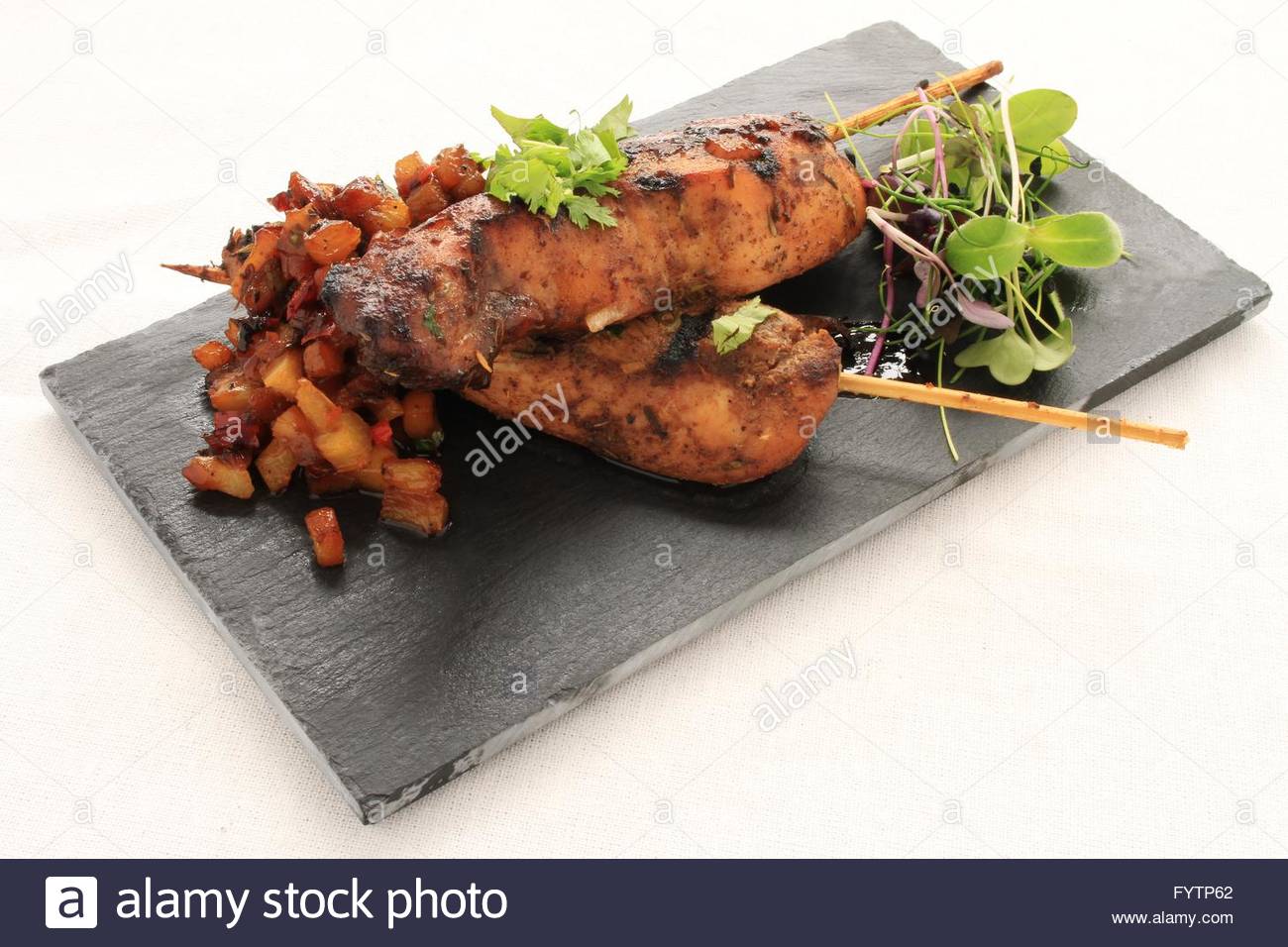 Indian Kebab Platter Stock Photos & Indian Kebab Platter Stock Images ...