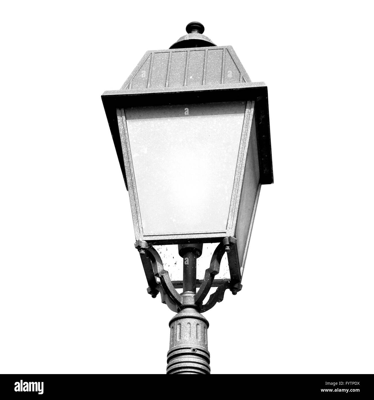 Italy lamp post Black and White Stock Photos & Images - Alamy