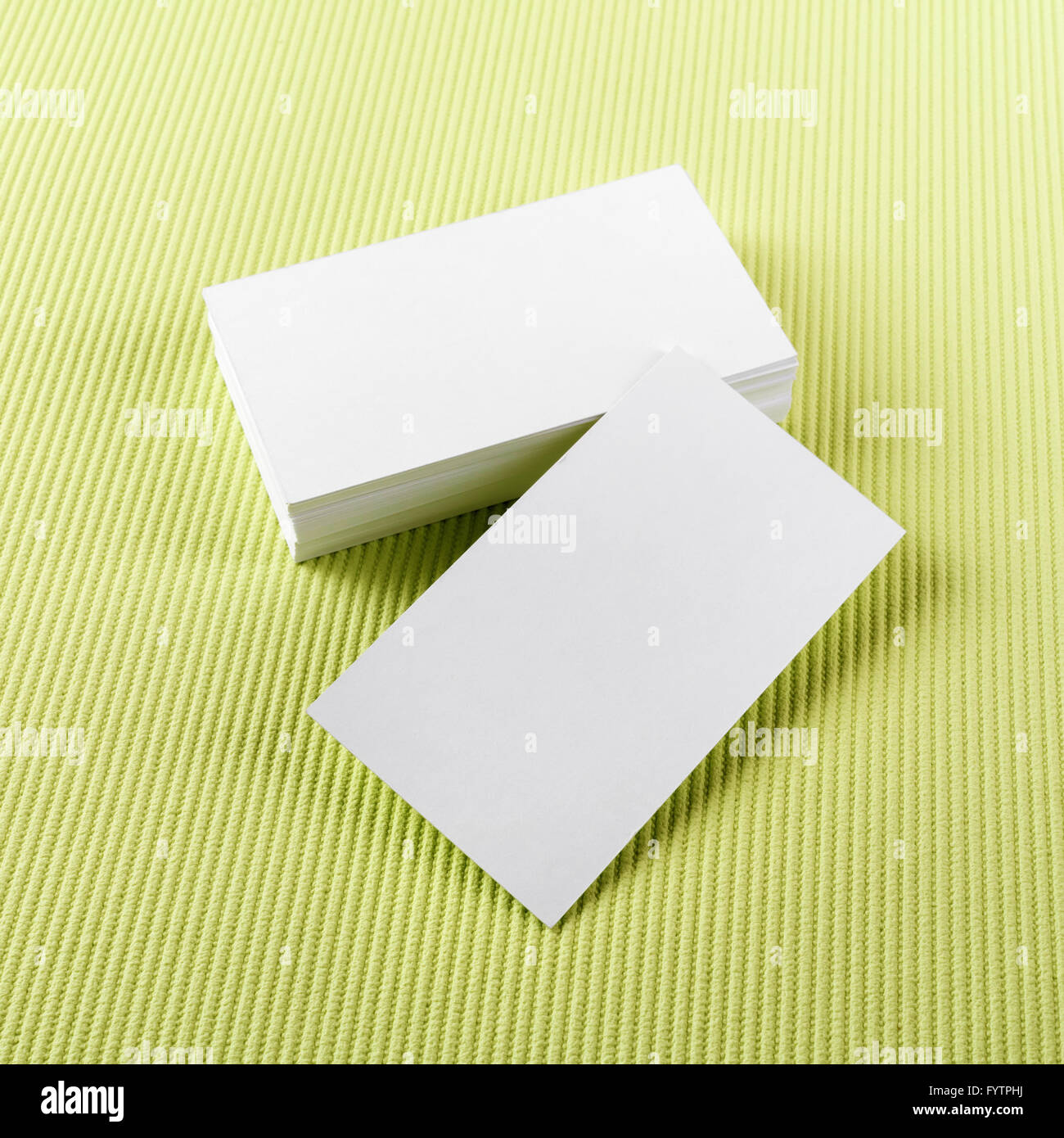 Blank business cards Stock Photo - Alamy