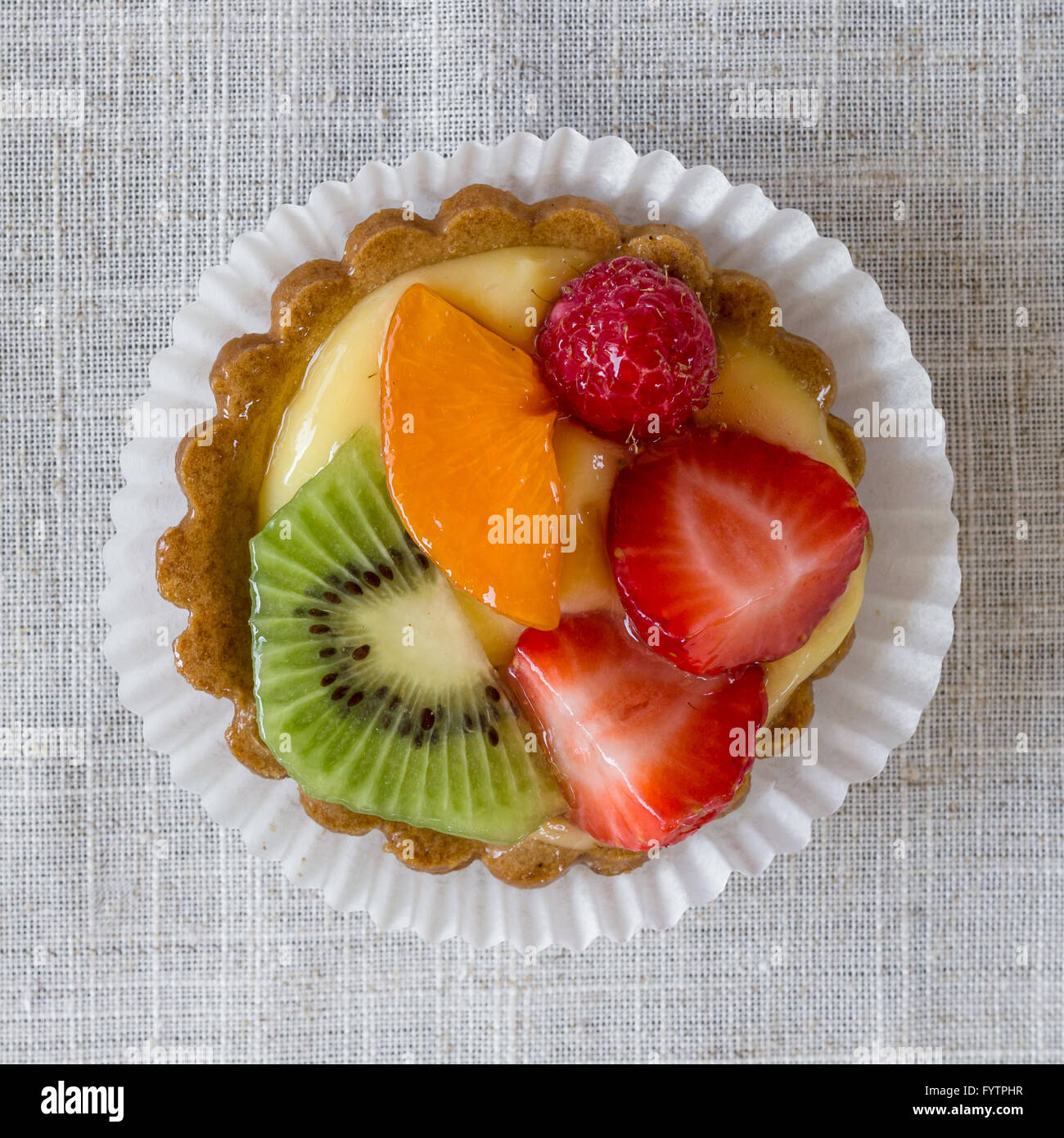 Pastry with fruit Stock Photo - Alamy