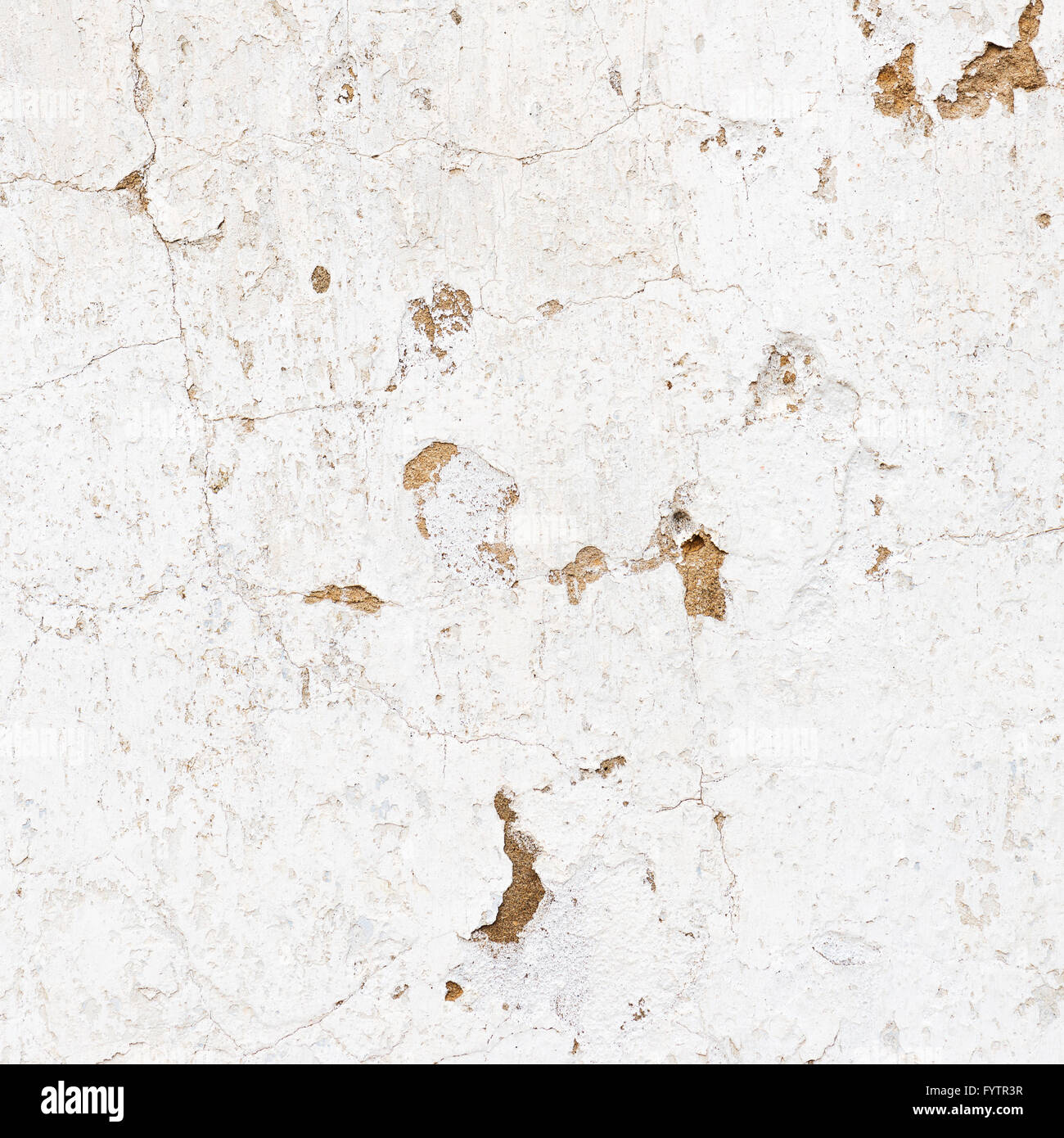 Natural plaster wall surface for texture or backgrounds. White hause wall with cracks Stock ...