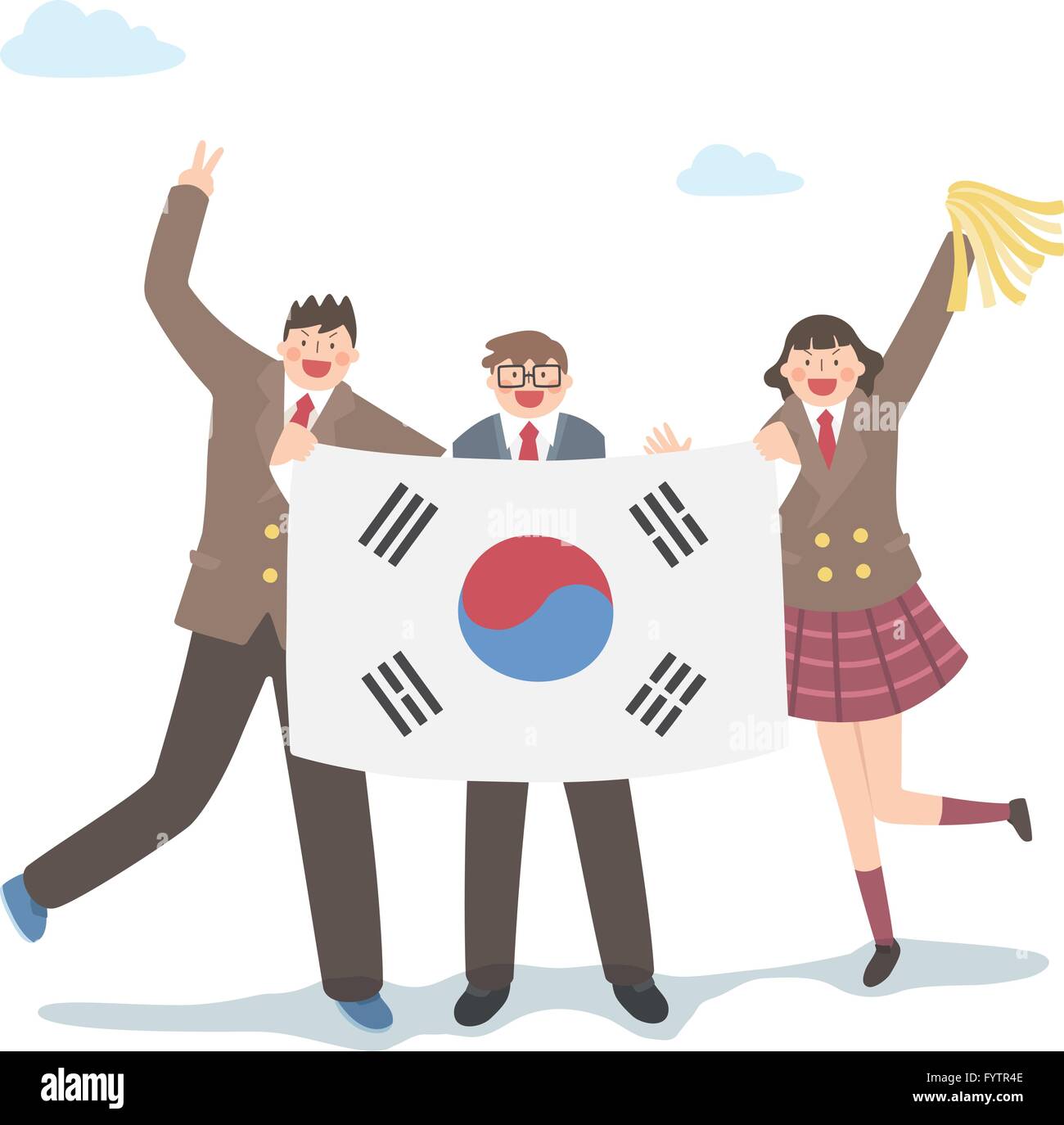 South korea school Cut Out Stock Images & Pictures - Alamy