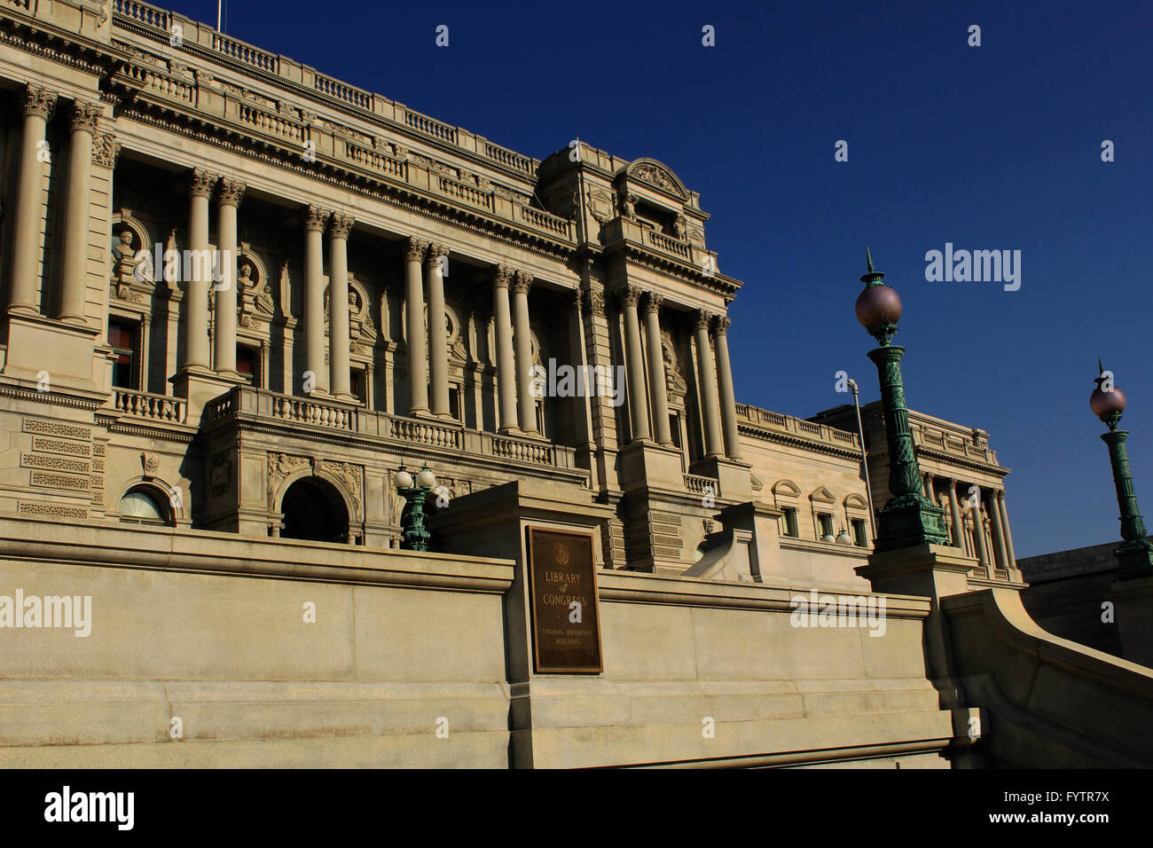 library of congress jefferson building brian mcguire Stock Photo - Alamy