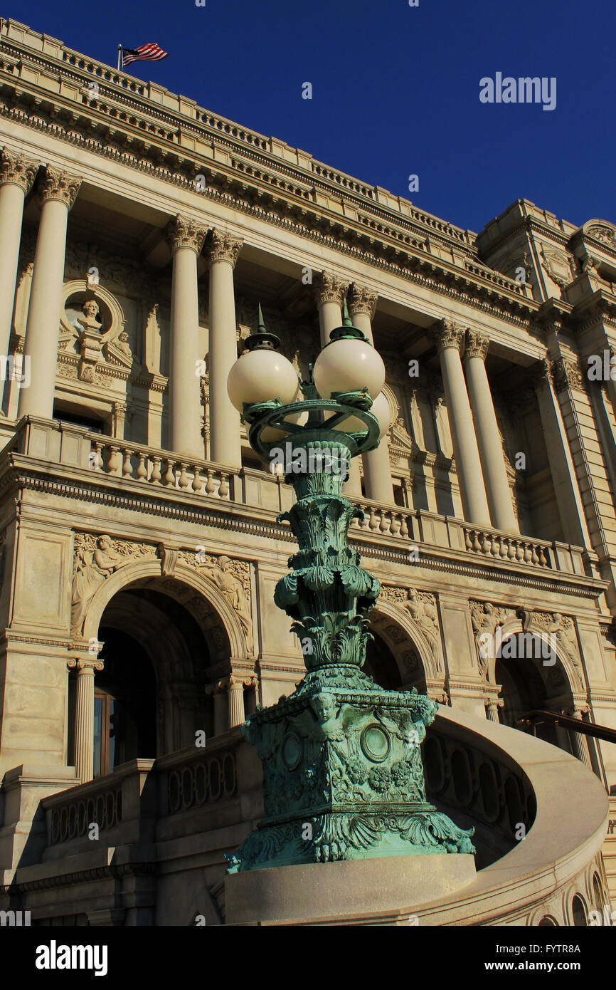 library of congress jefferson building brian mcguire Stock Photo - Alamy