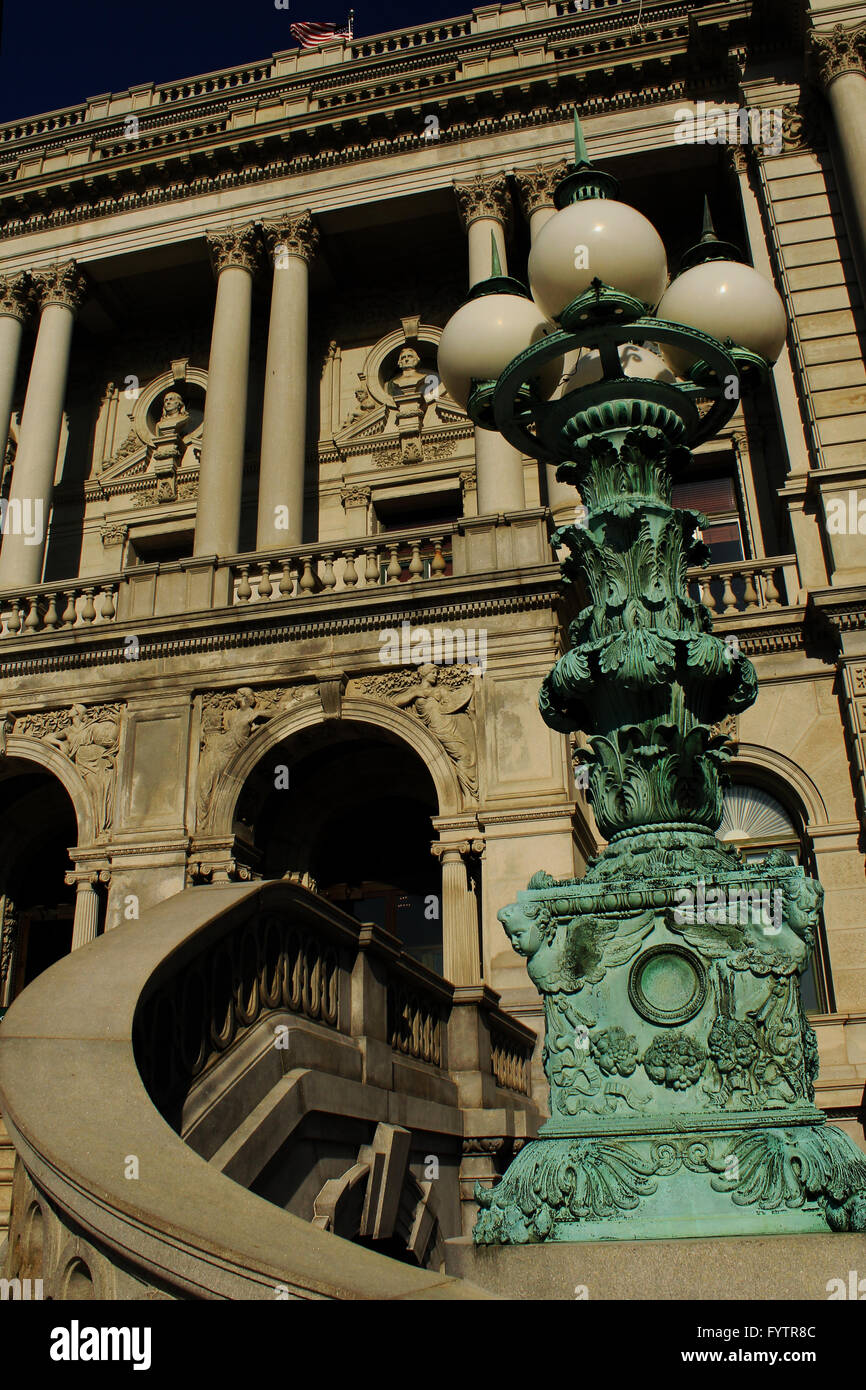 library of congress jefferson building brian mcguire Stock Photo - Alamy