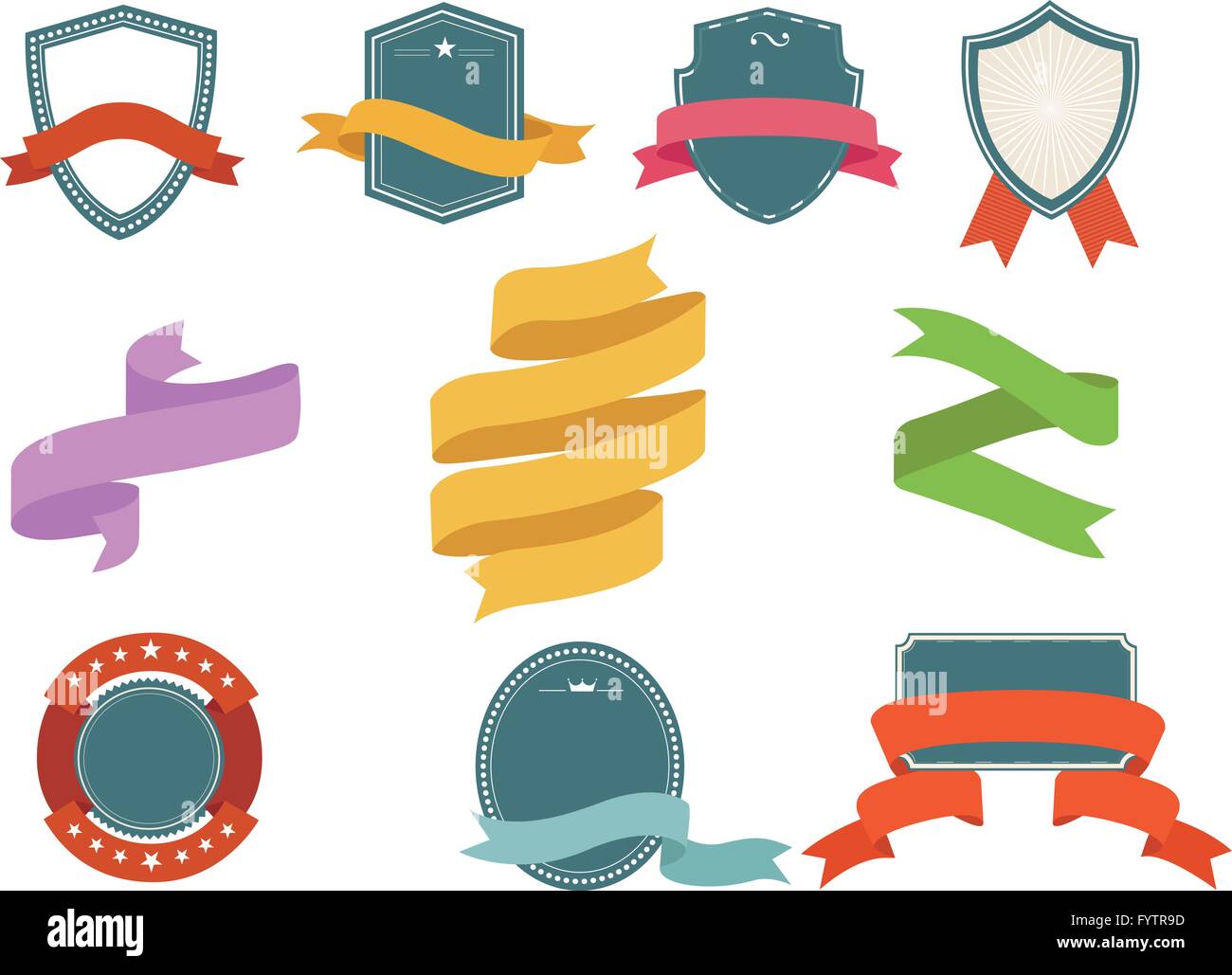 Ribbon Stock Vector Images - Alamy