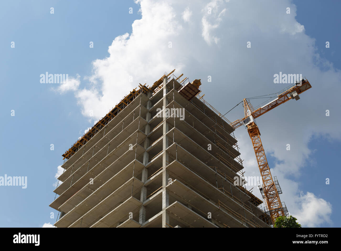 Building of multistory House Stock Photo - Alamy