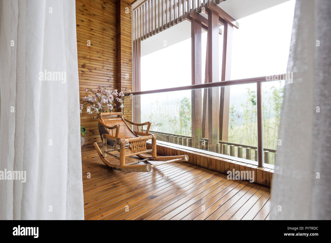 interior of classic balcony Stock Photo - Alamy