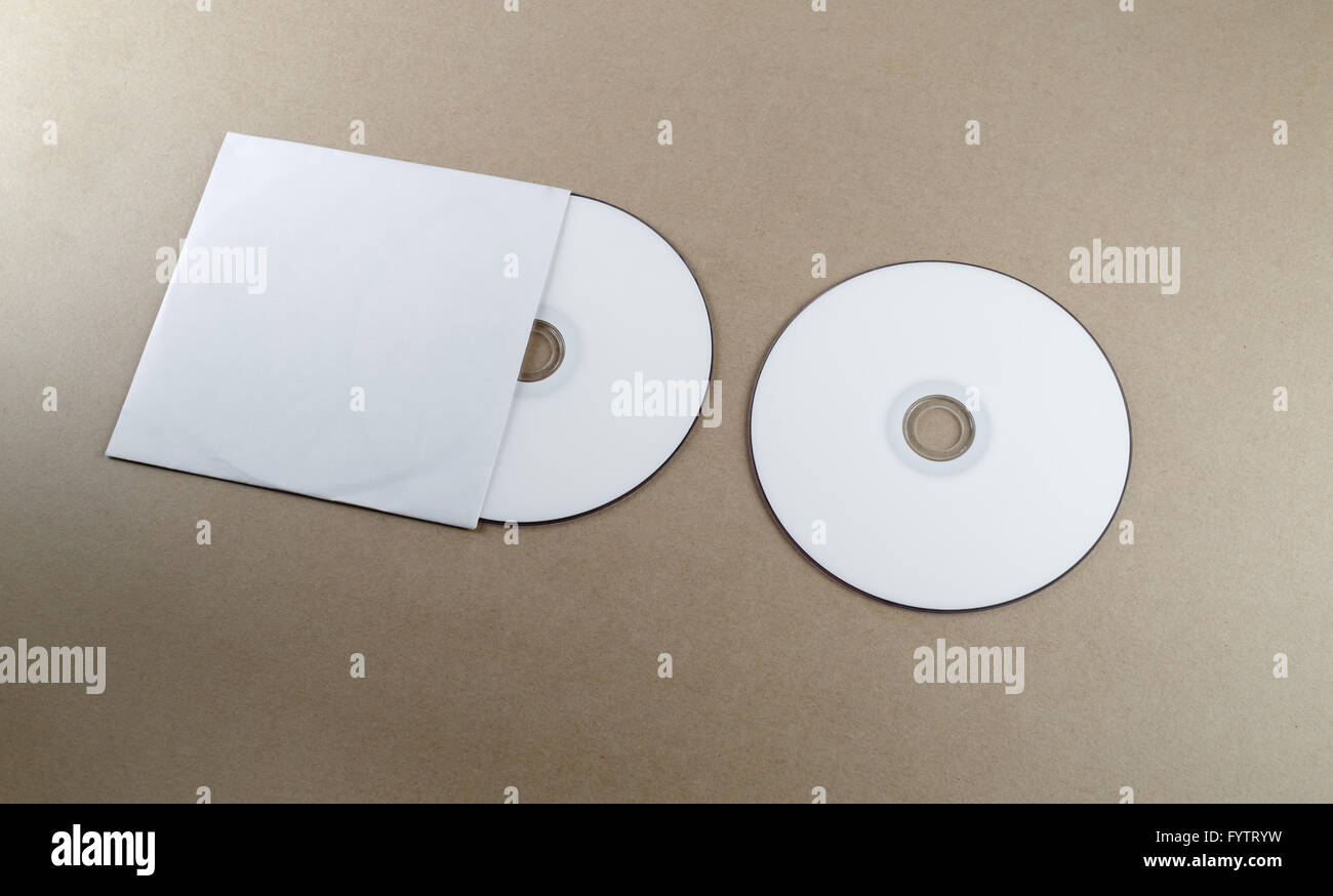 Blank compact disk hi-res stock photography and images - Alamy