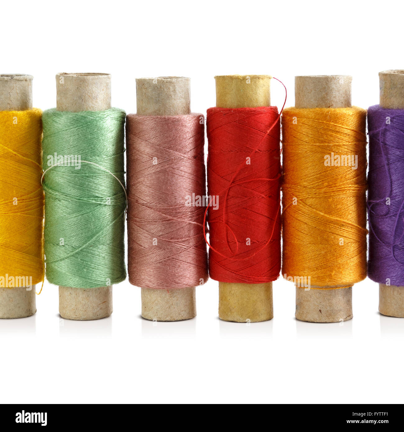Several spools of yarn hi-res stock photography and images - Alamy