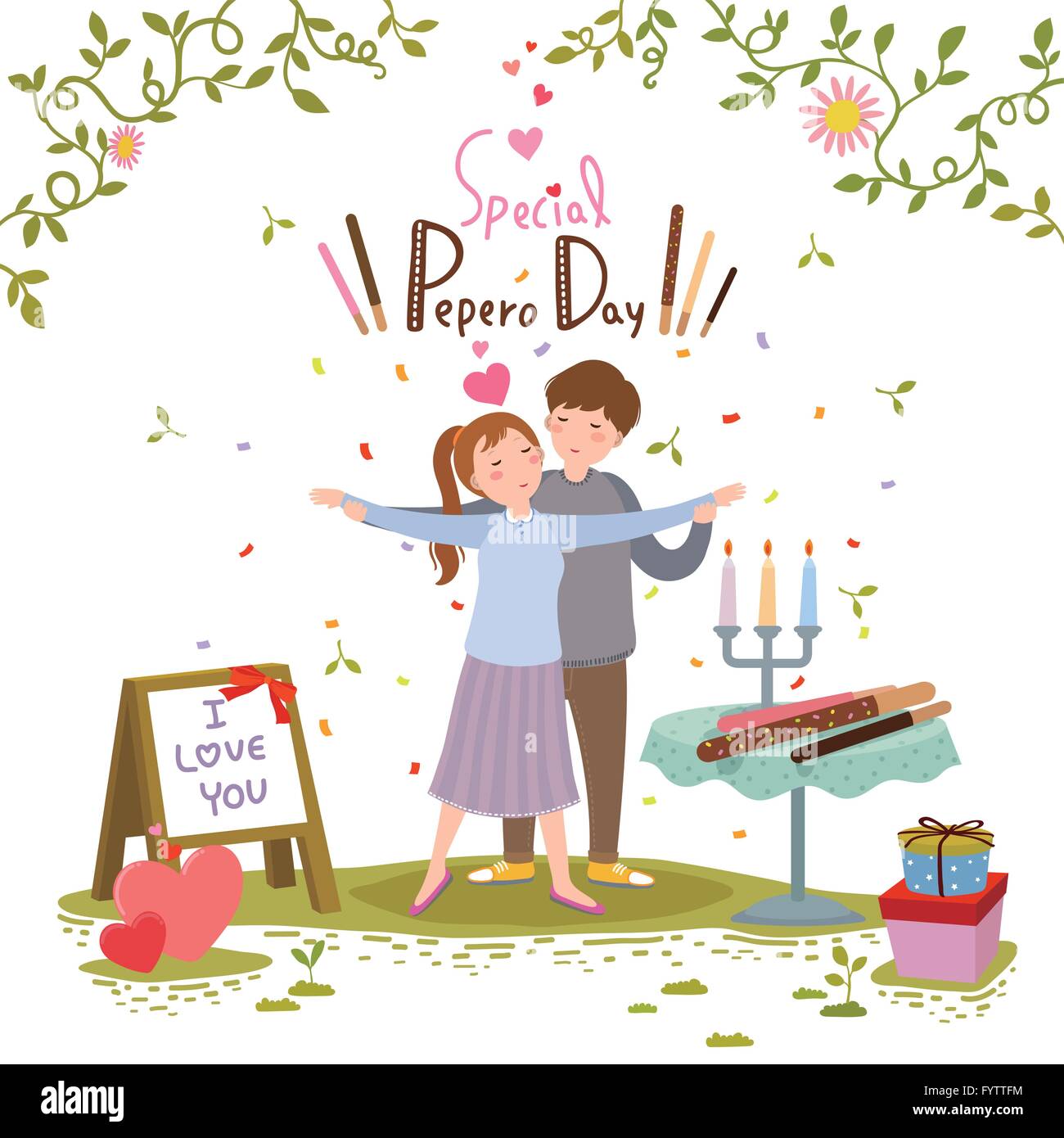 Pepero day hi-res stock photography and images - Alamy