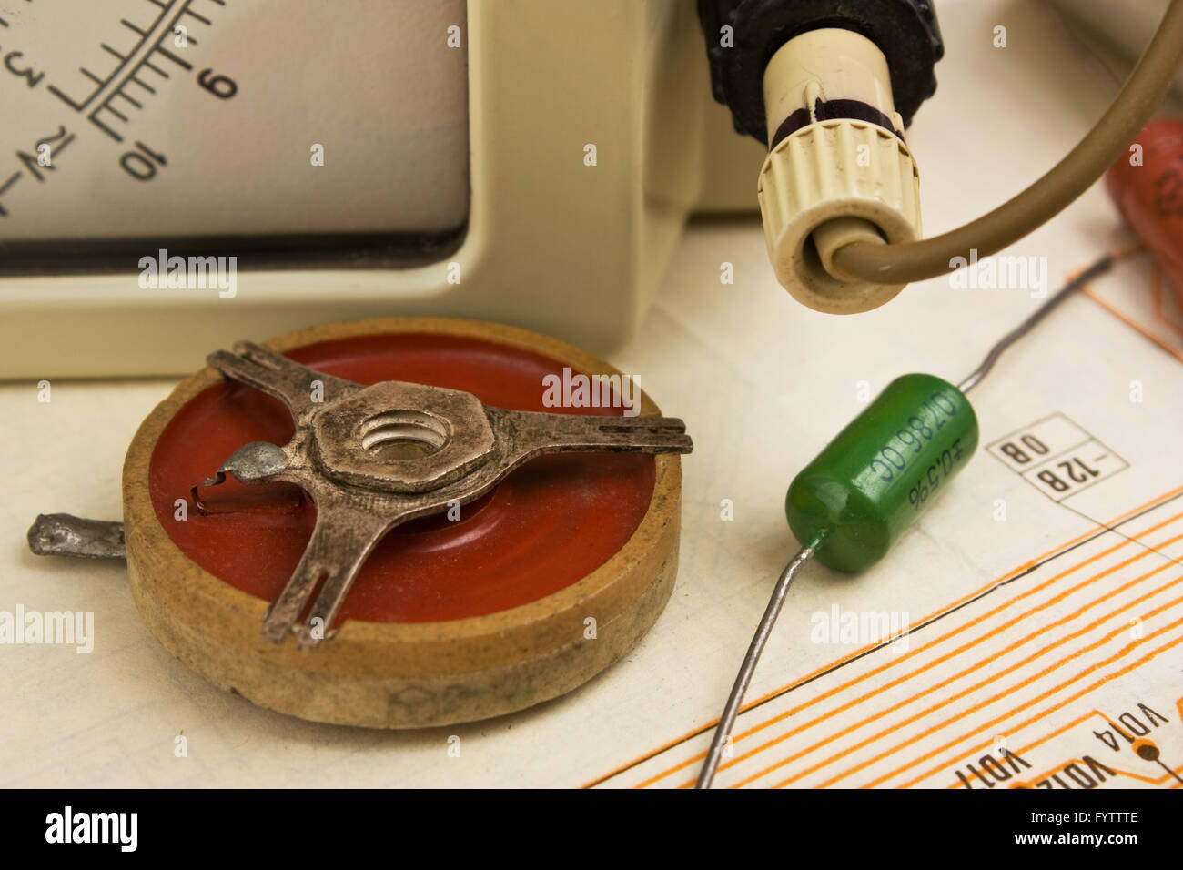 Retro multimeter hi-res stock photography and images - Alamy