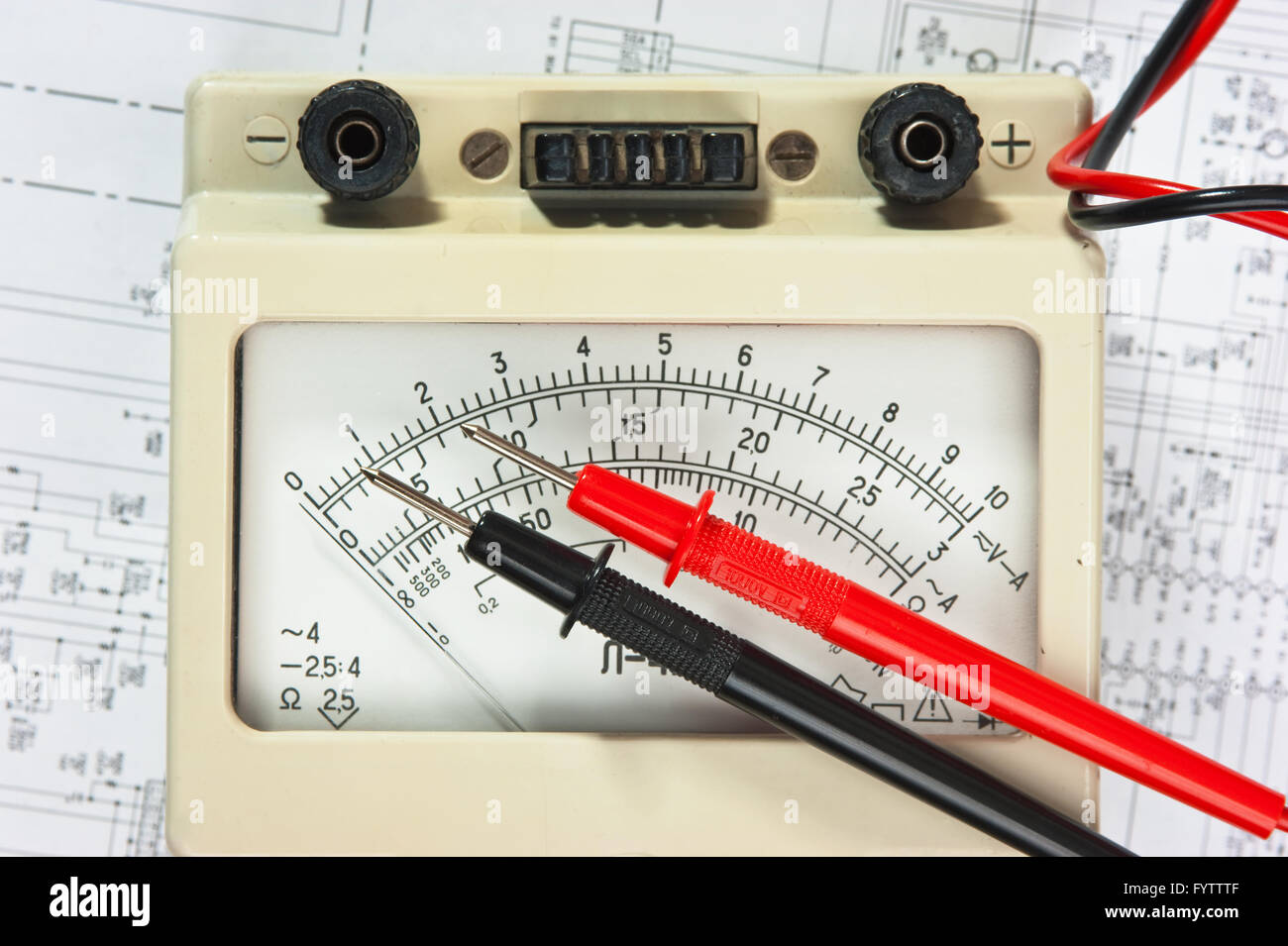 Retro multimeter hi-res stock photography and images - Alamy
