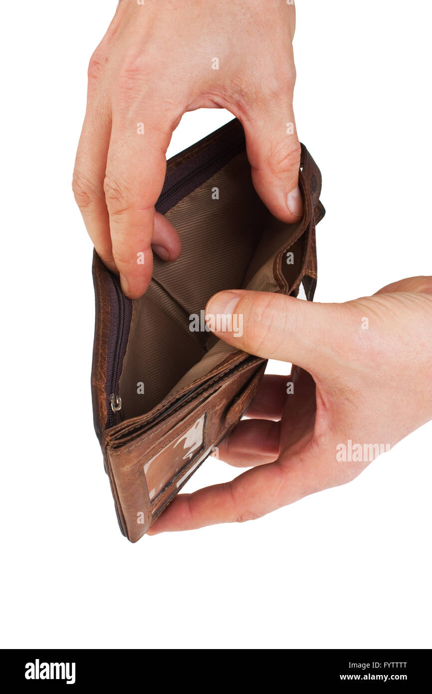 purse in hand Stock Photo - Alamy