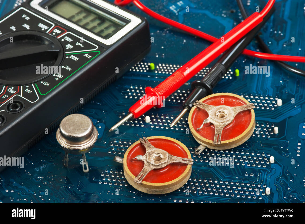 Retro multimeter hi-res stock photography and images - Alamy