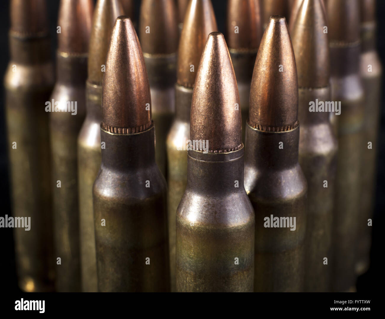 9mm bullets triangle hi-res stock photography and images - Alamy