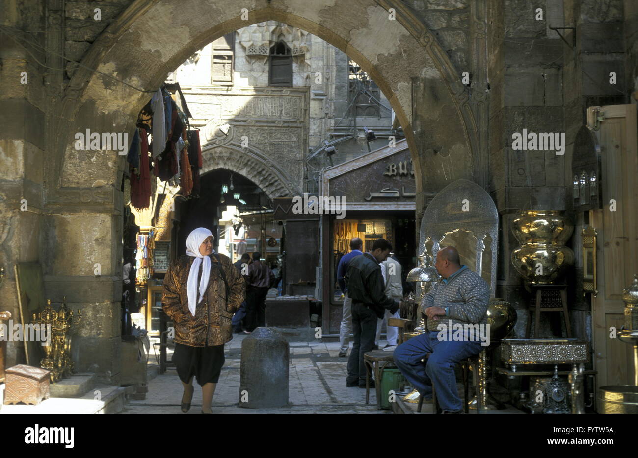 Egypt cairo old town street hi-res stock photography and images - Alamy