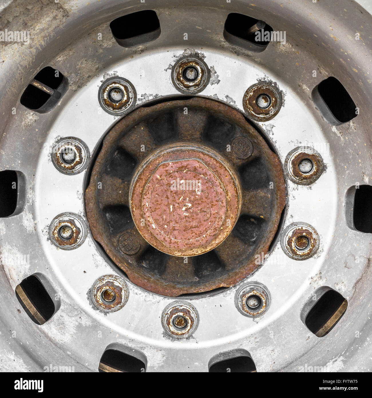 Truck without wheels hi-res stock photography and images - Alamy