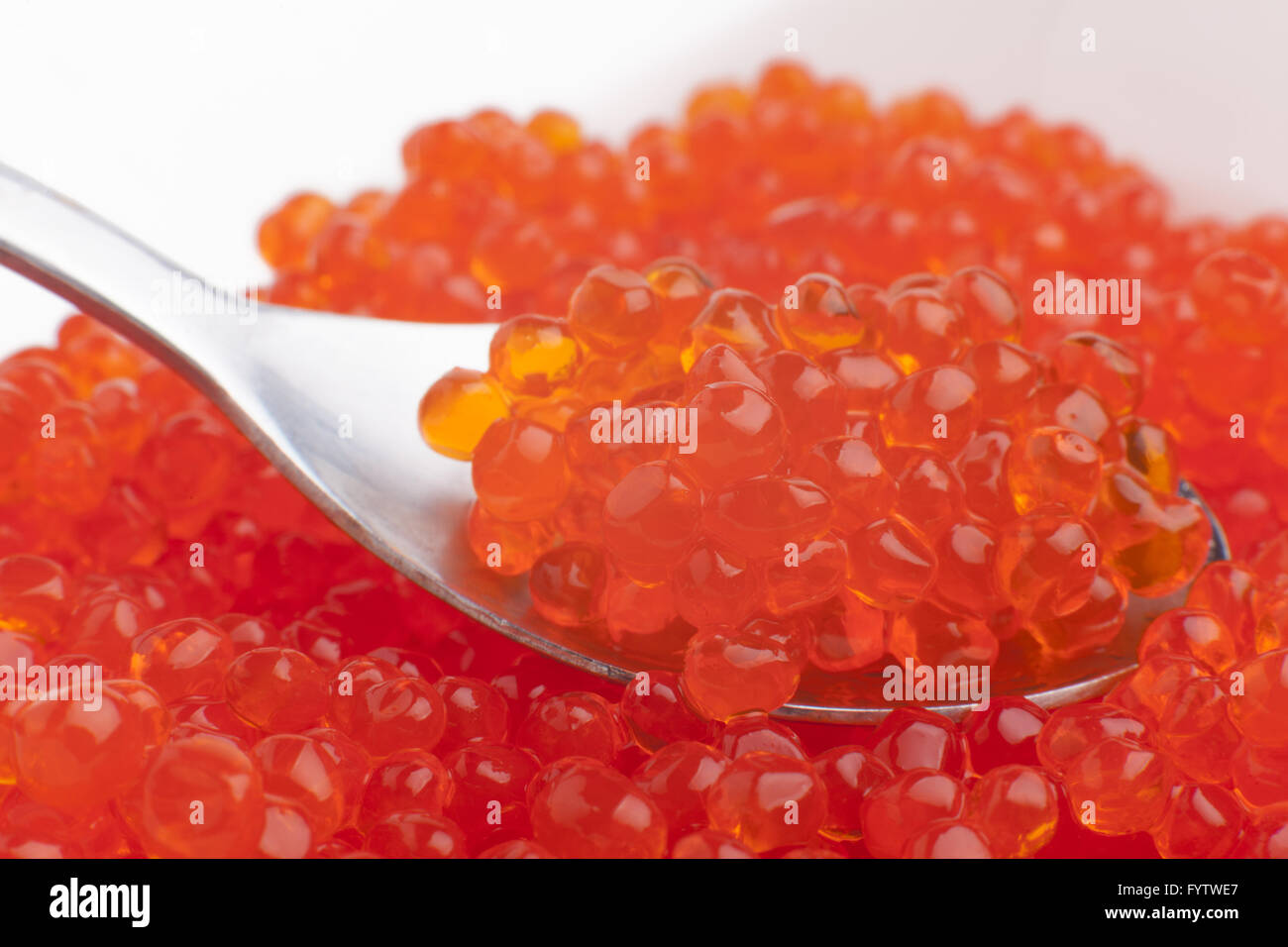 Caviar Spoon Closeup Stock Photo - Alamy