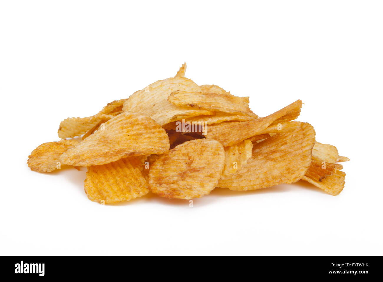 Pile of Chips Stock Photo - Alamy