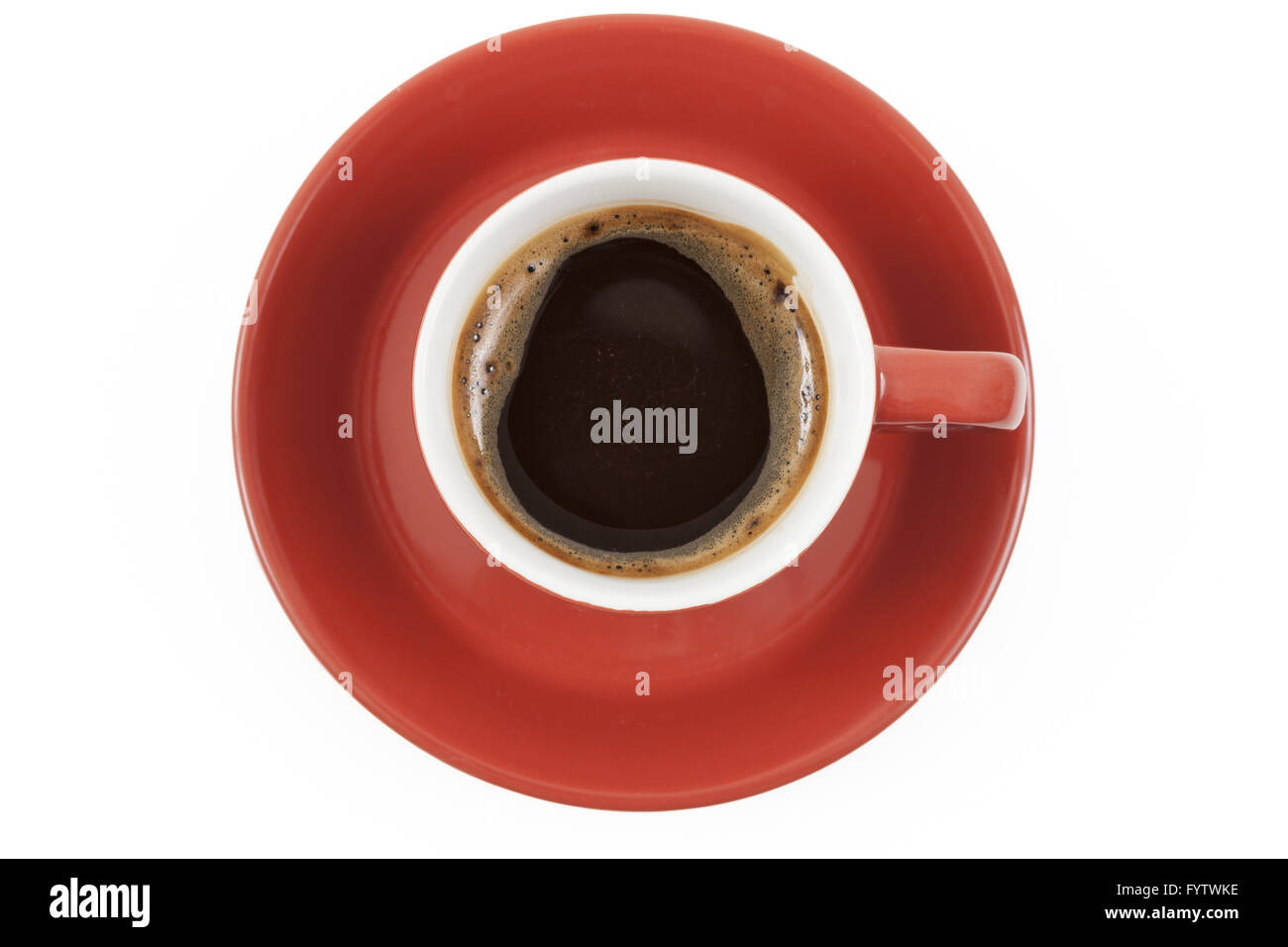 Red Coffee Mug Stock Photo - Alamy